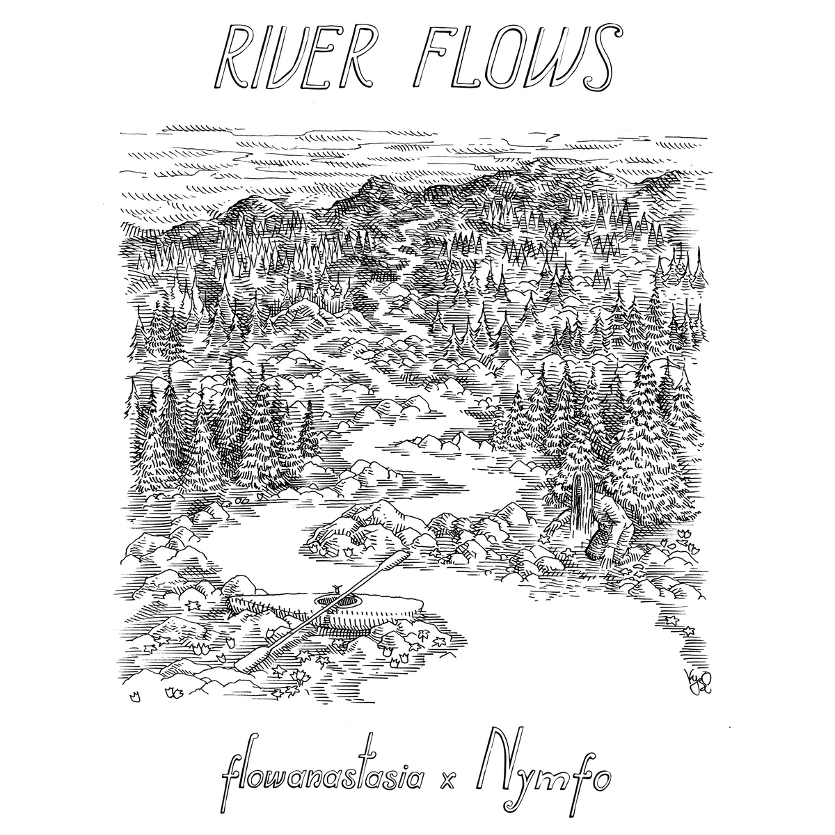 "River Flows" 🌊 the 2nd single from my debut album – flowanastasia