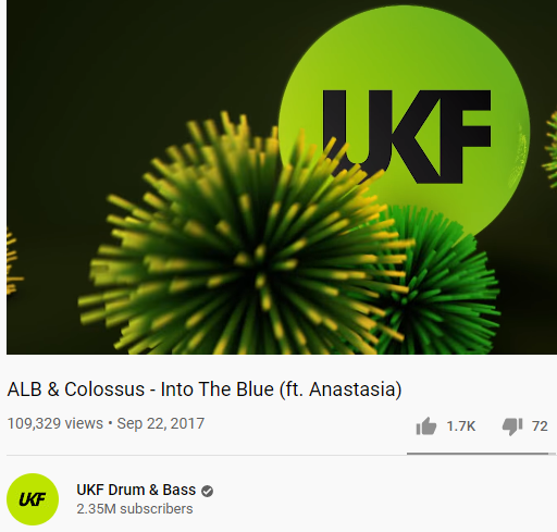 "Into The Blue" on UKF & BBC Radio 1 😭😭😭 – flowanastasia